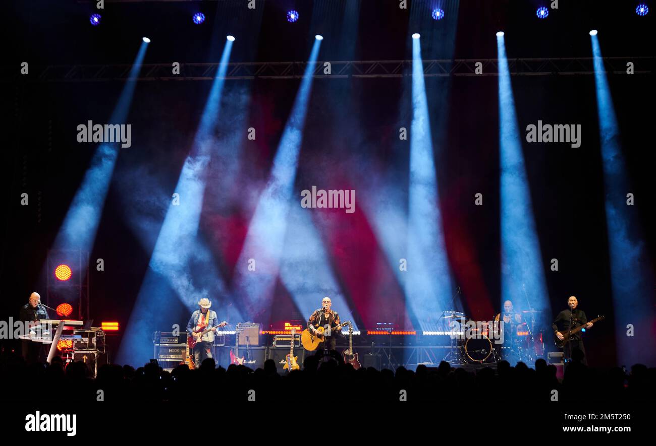 Berlin, Germany. 30th Dec, 2022. The band City plays with its members ...