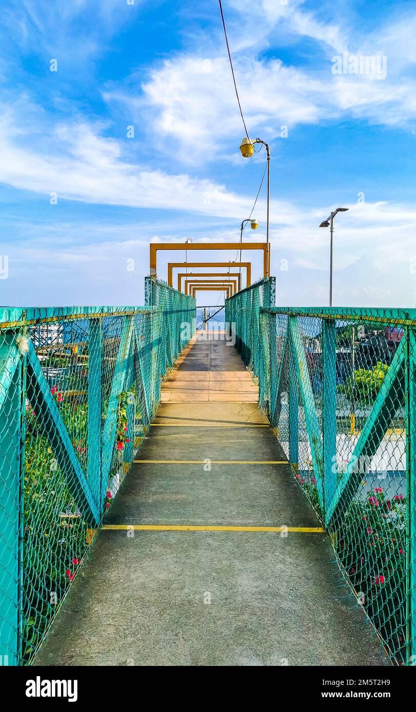 Pedestrian bridge pedestrian overpass passerelle walkway skyway with ...
