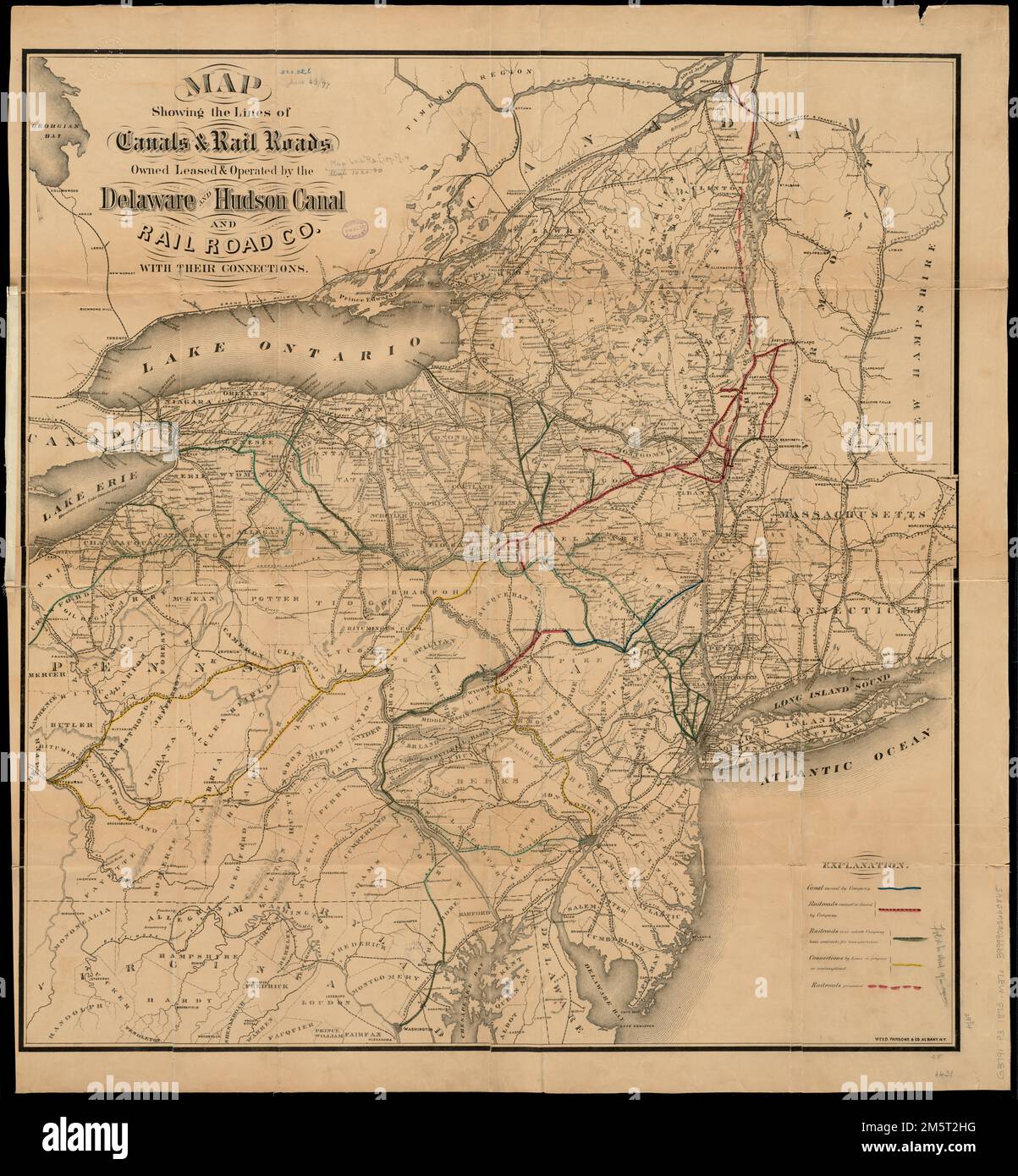 Delaware relief map hi-res stock photography and images - Alamy