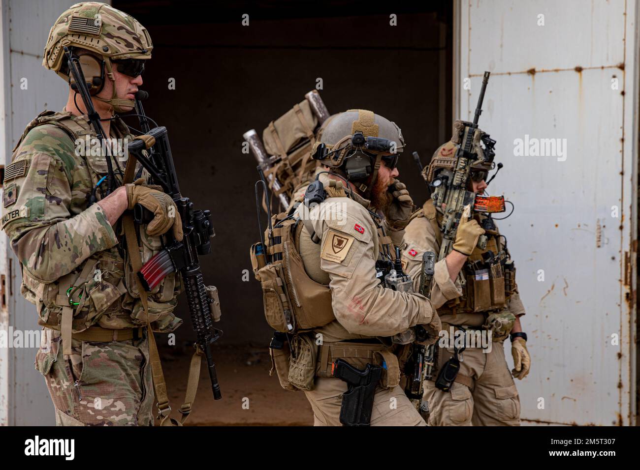 U.S. Army Spc. Zachary Walter, assigned to Alpha Company, 1st Battalion ...