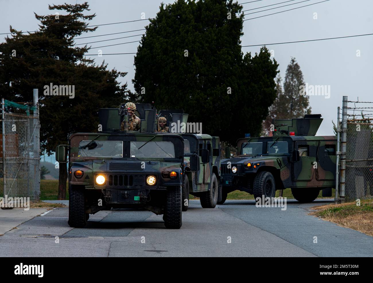 U.S. Air Force 51st Security Forces Squadron Defenders and Republic of ...