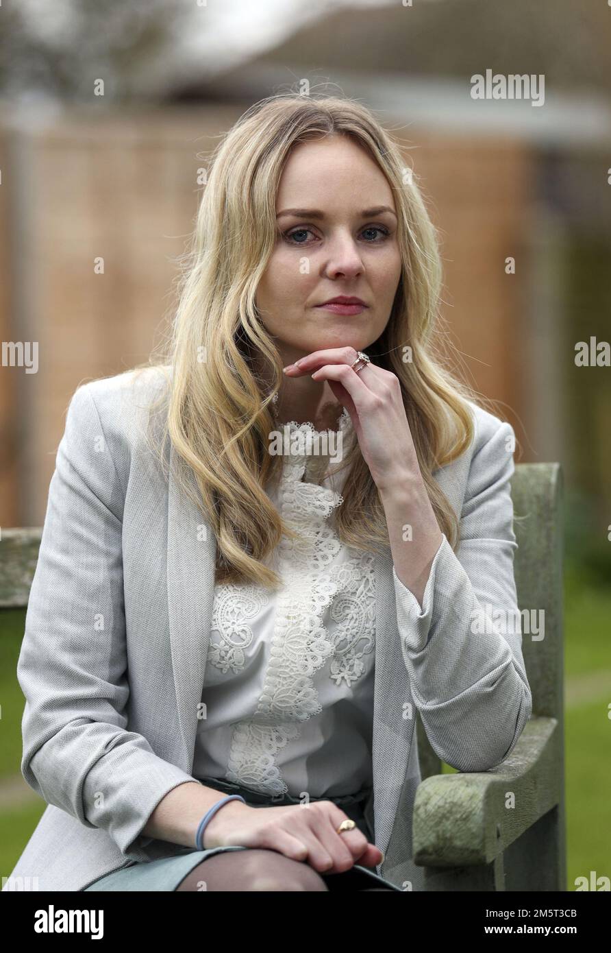 File photo dated 22/03/21 of Lissie Harper, the widow of Pc Andrew ...
