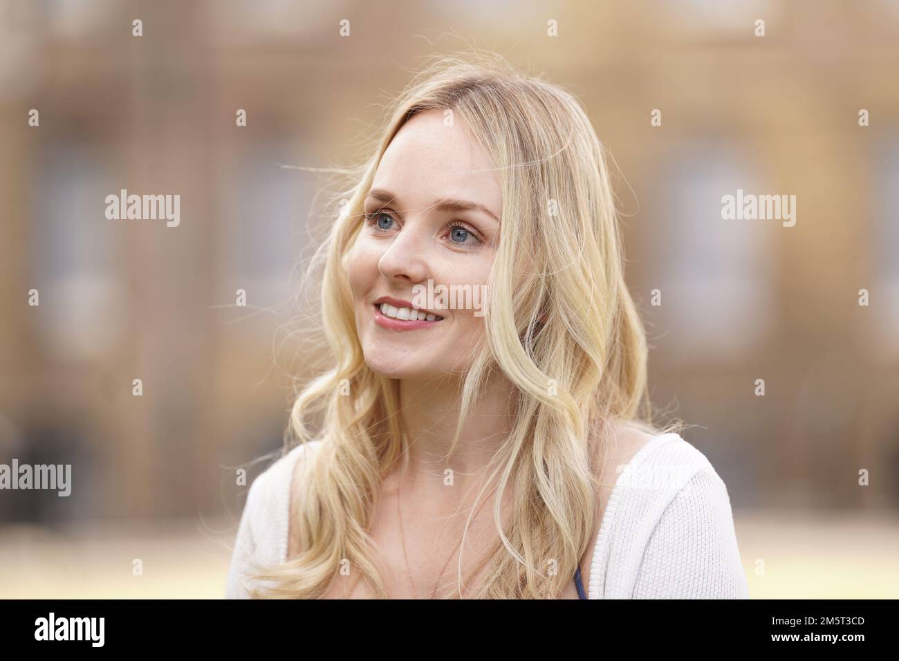 File photo dated 28/06/22 of Lissie Harper, the widow of Pc Andrew ...