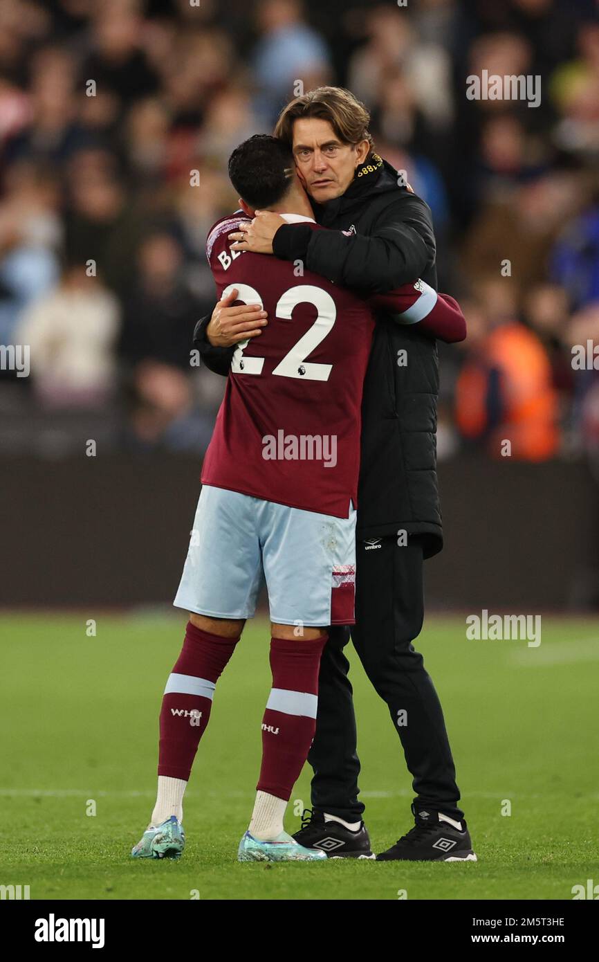 London Stadium, London, UK. 30th Dec, 2022. Premier League Football ...