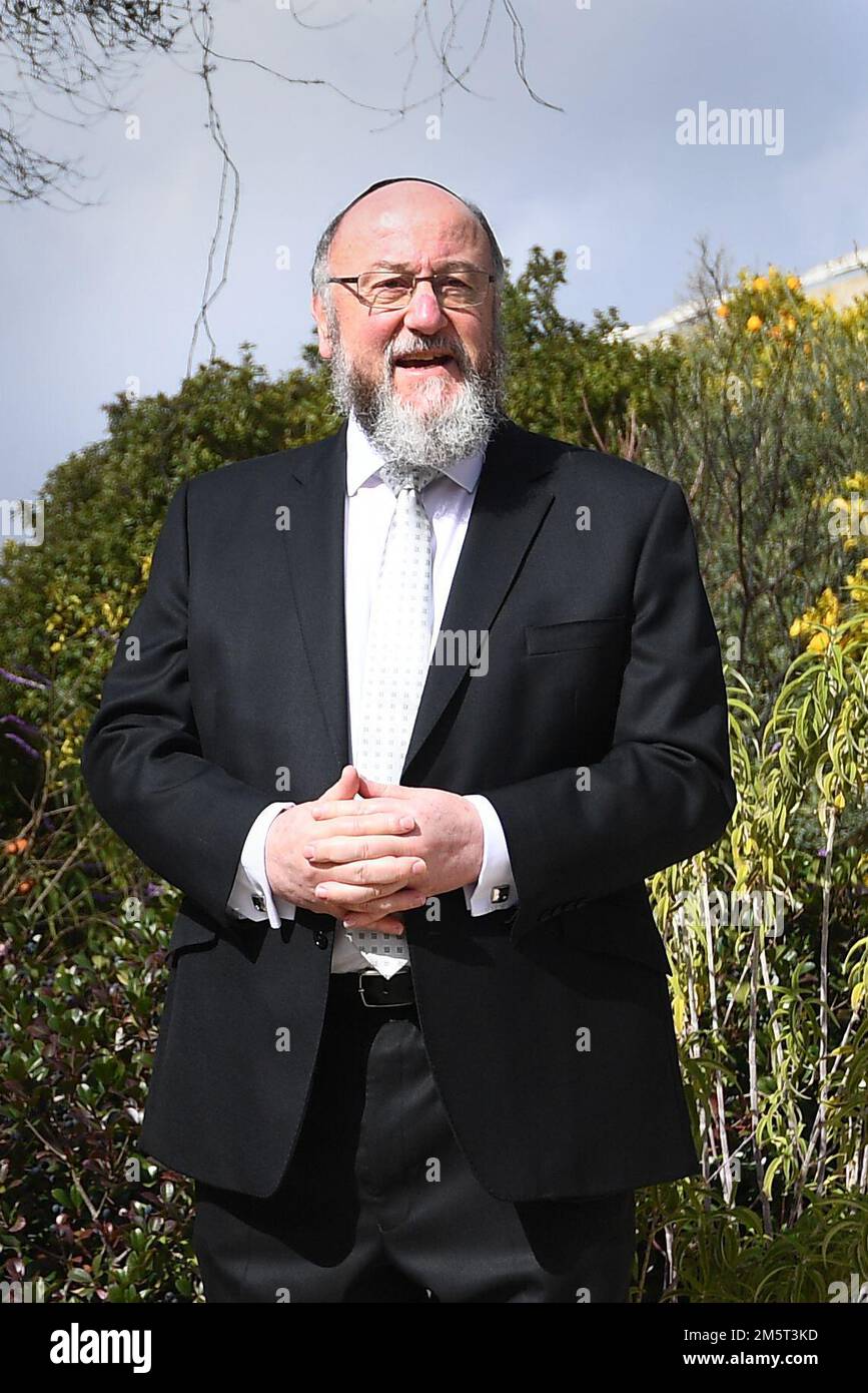 File photo dated 23/01/20 of Chief Rabbi Ephraim Mirvis who has ...