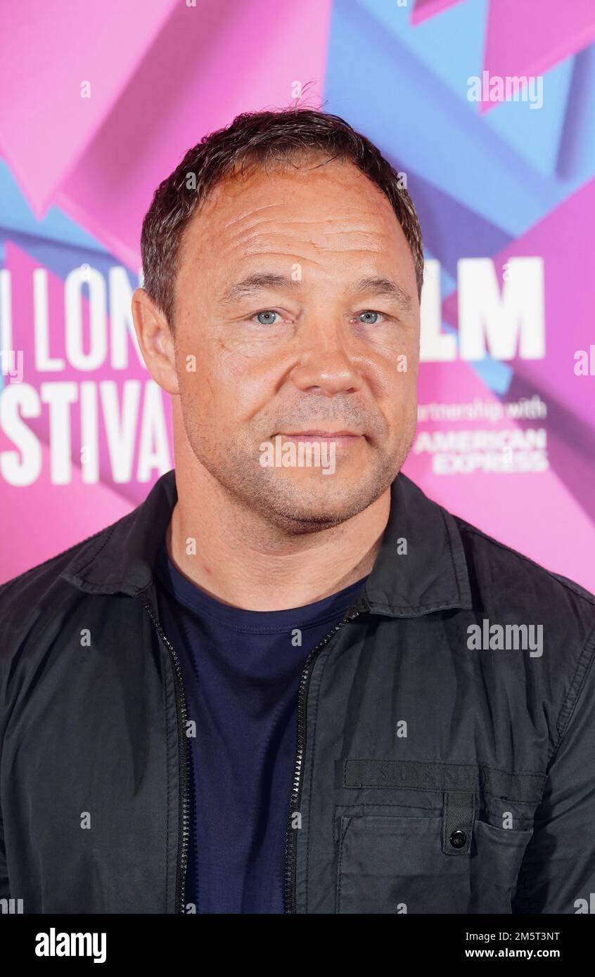 File photo dated 05/10/22 of Stephen Graham who has been made an OBE ...