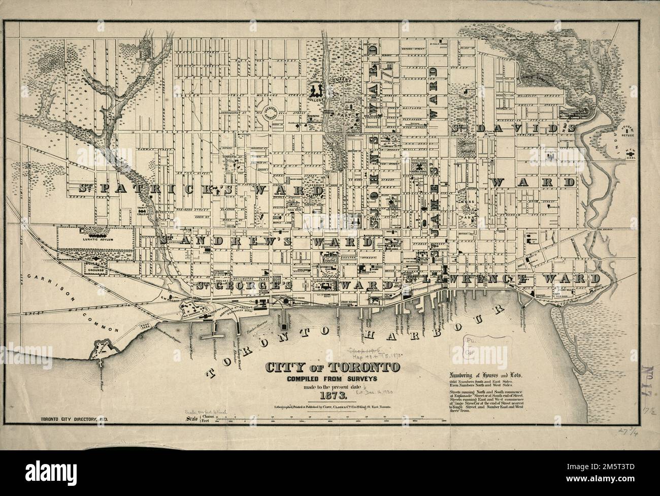 City of Toronto : compiled from surveys made to the present date ...