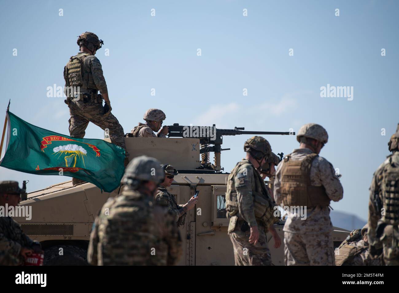 Service members conduct training, at Arta Range, Djibouti, Nov. 29 ...