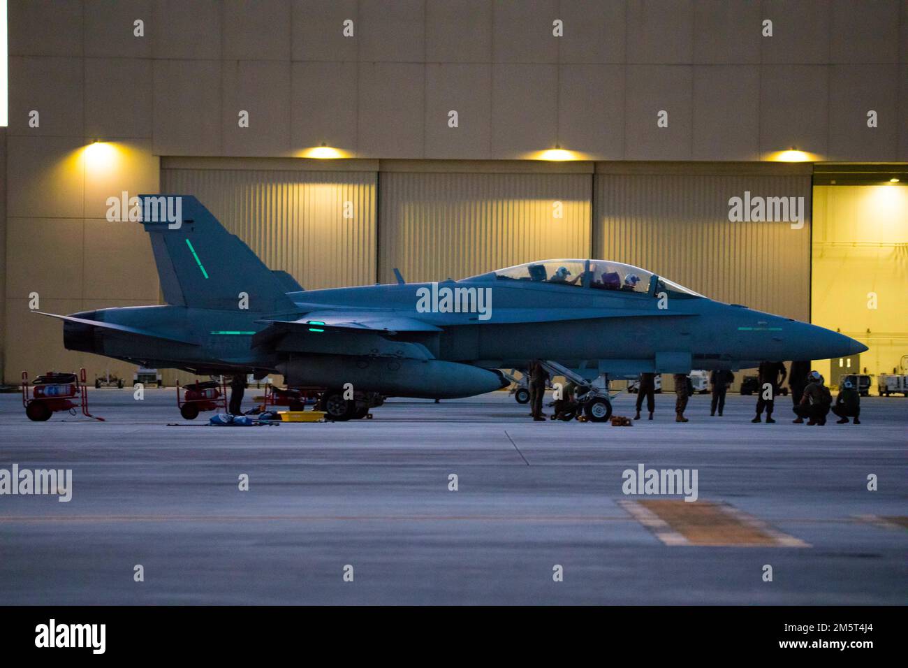 U.S. Marines with Marine All Weather Fighter Attack Squadron (VMFA(AW ...