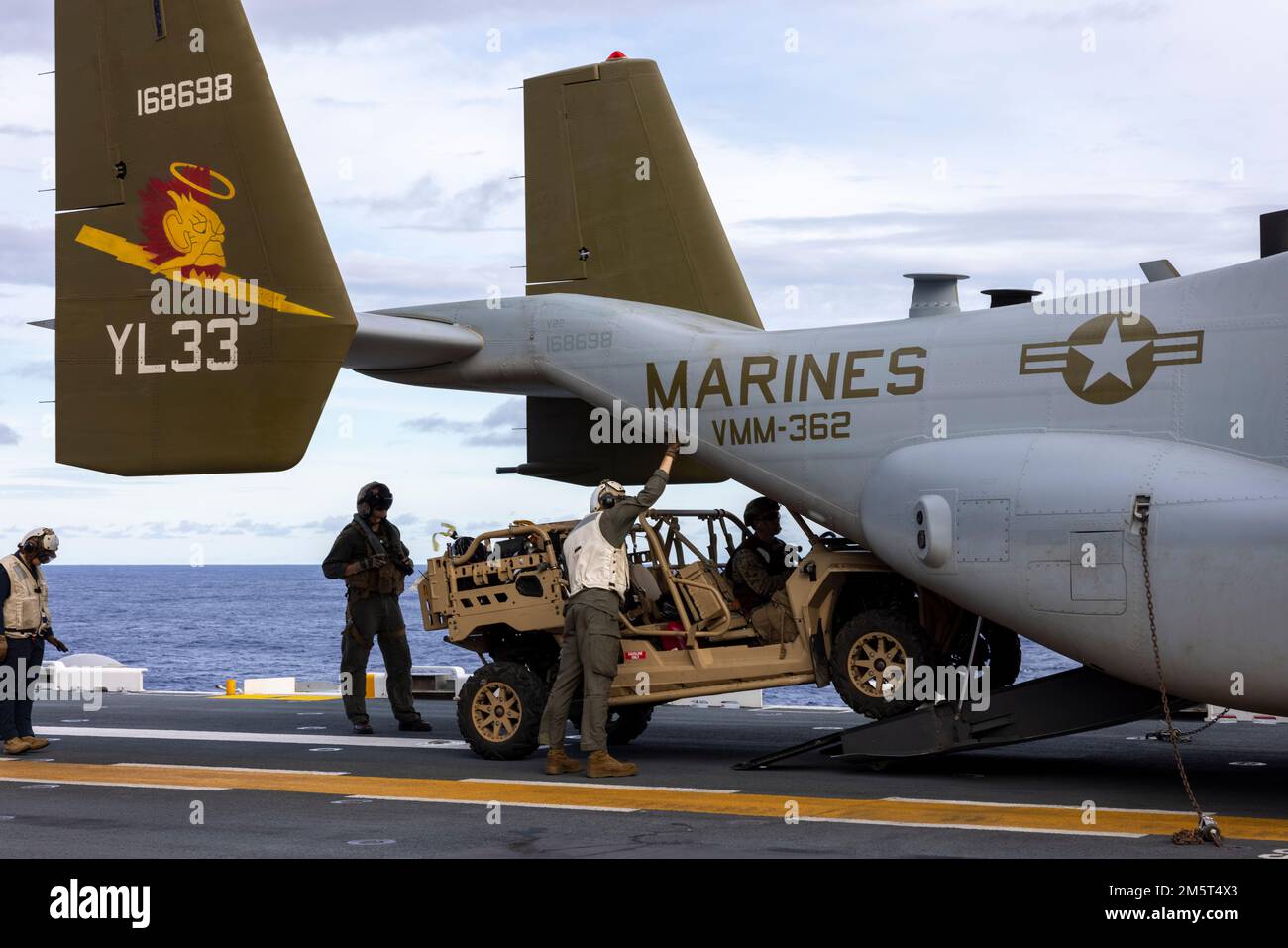 PACIFIC OCEAN (Nov. 17, 2022) - U.S. Marines with Marine Medium ...