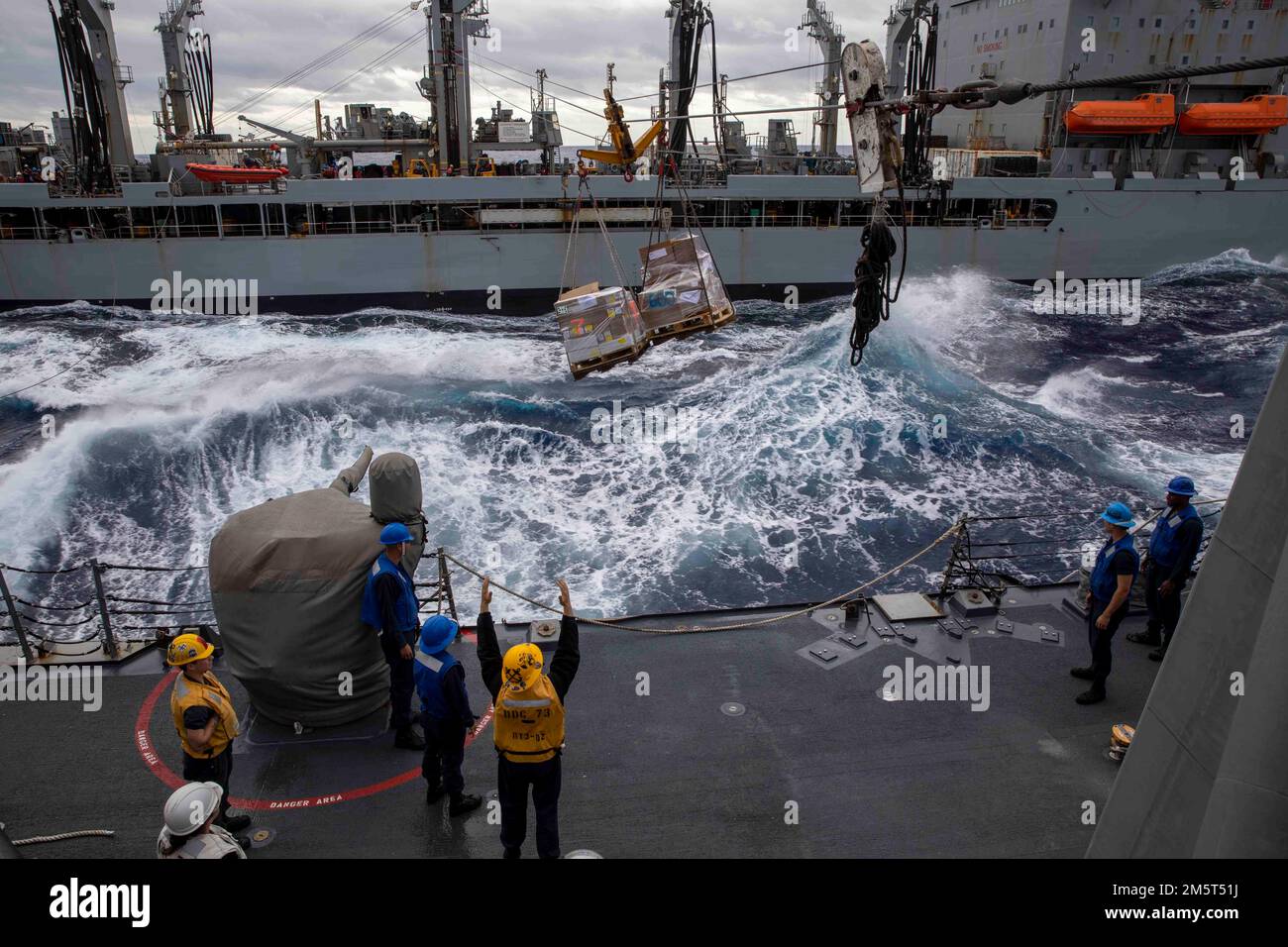 221228-N-SN516-1195 PHILIPPINE SEA (Dec. 28, 2022) U.S. Navy Sailors ...