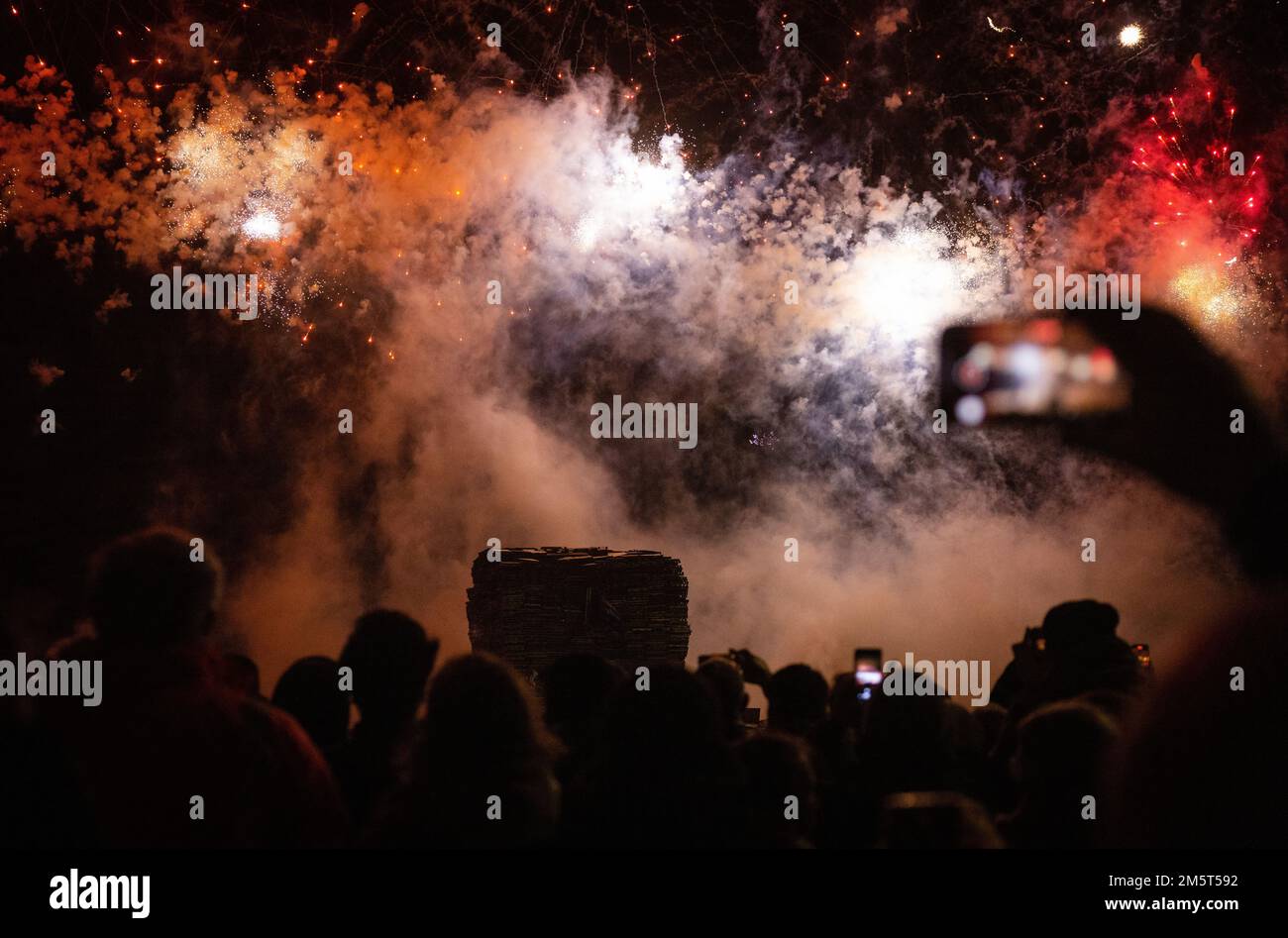 Duindorp bonfire hi-res stock photography and images - Alamy