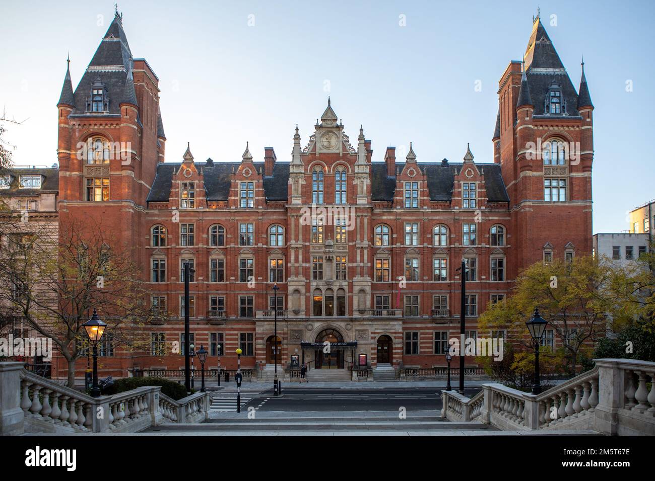 London, England – December 2022. idyllic red bricks at the Royal ...