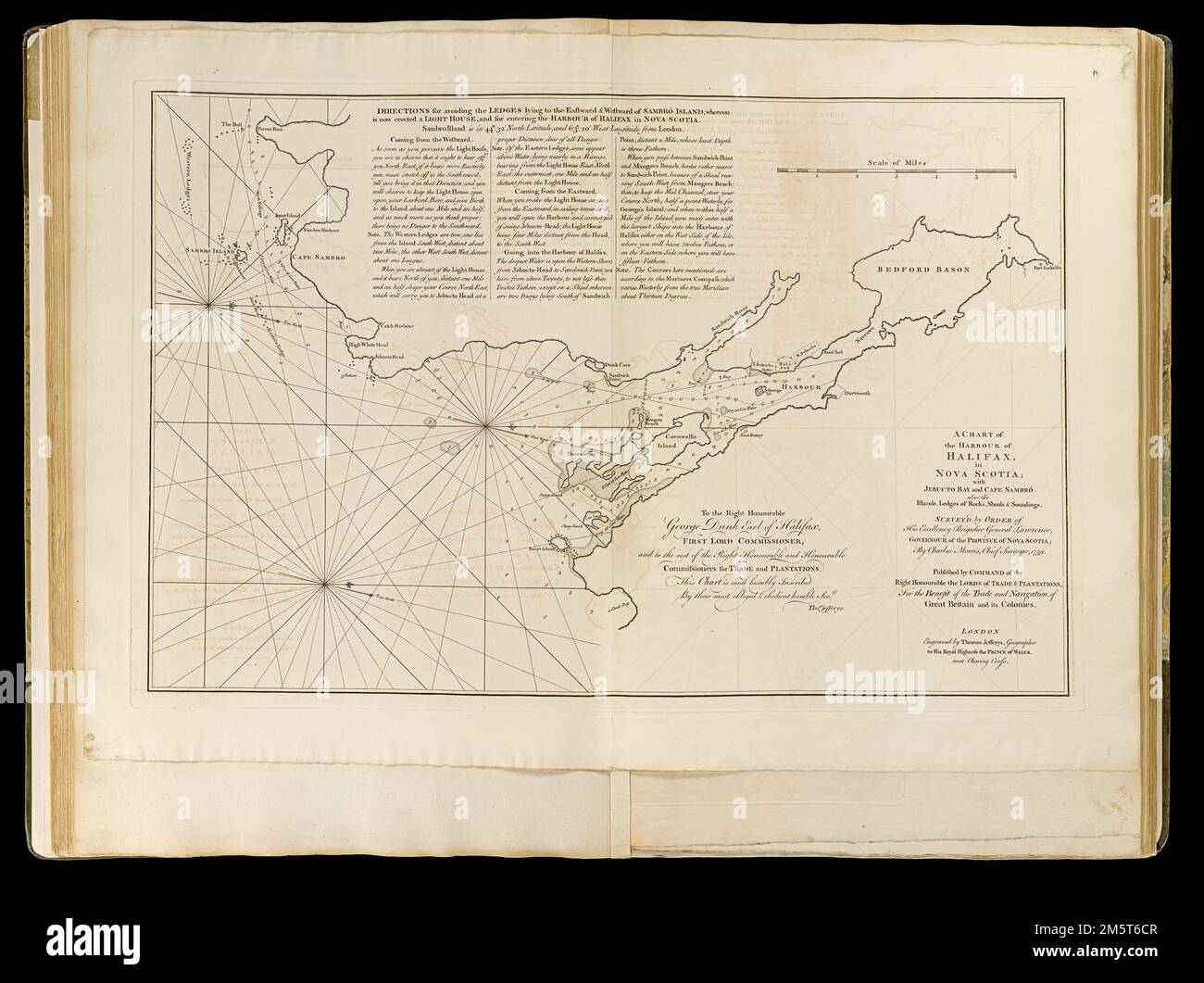 A chart of the harbour of Halifax in Nova Scotia : with Jebucto Bay and ...