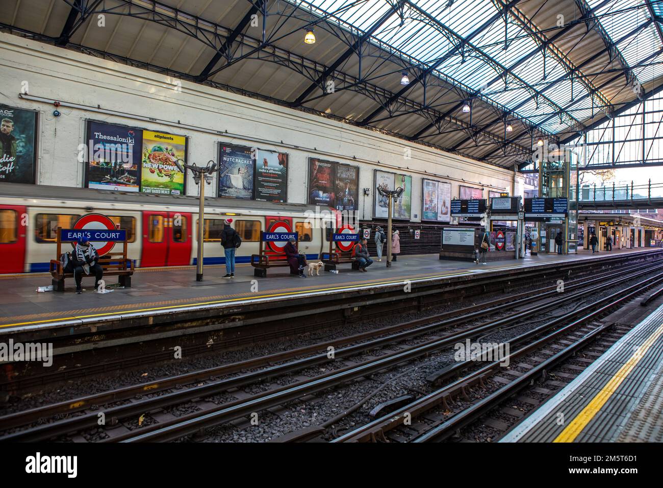 London, England – famous London underground stations as one of the ...