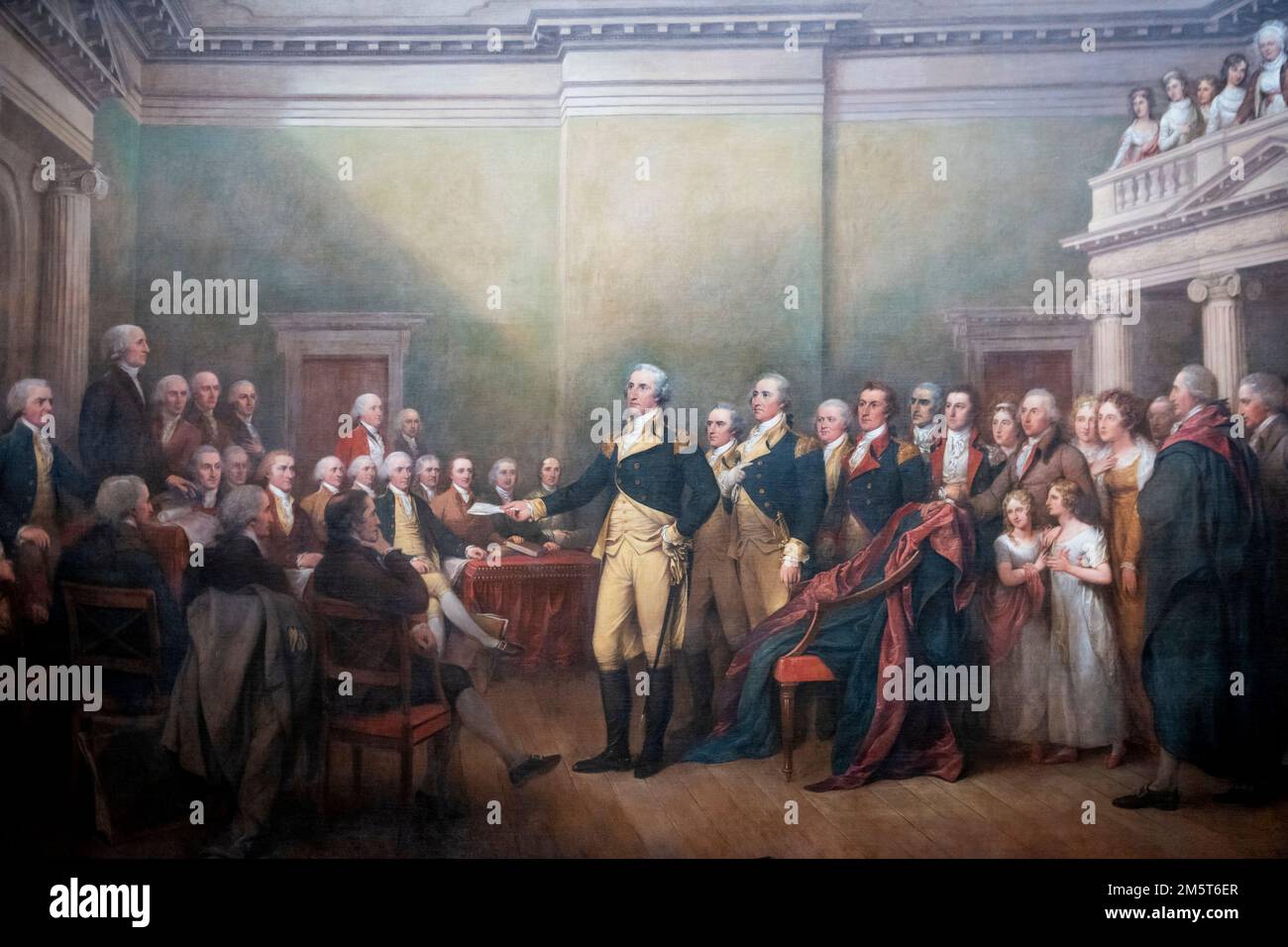 Washington DC, USA. 30th Dec, 2022. A painting entitled “General George ...