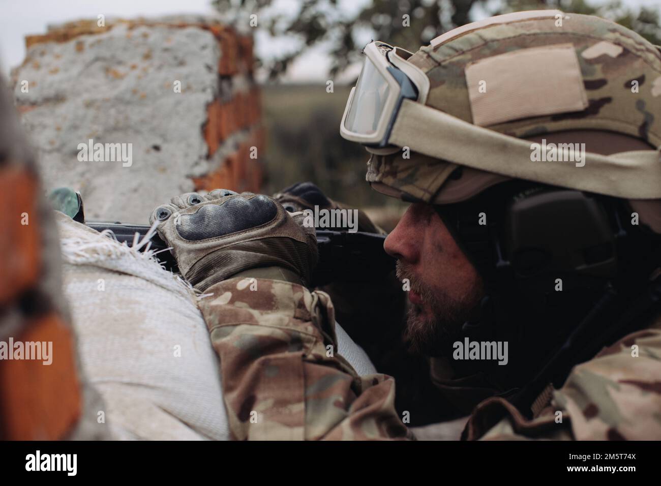 Frontline positions hi-res stock photography and images - Alamy