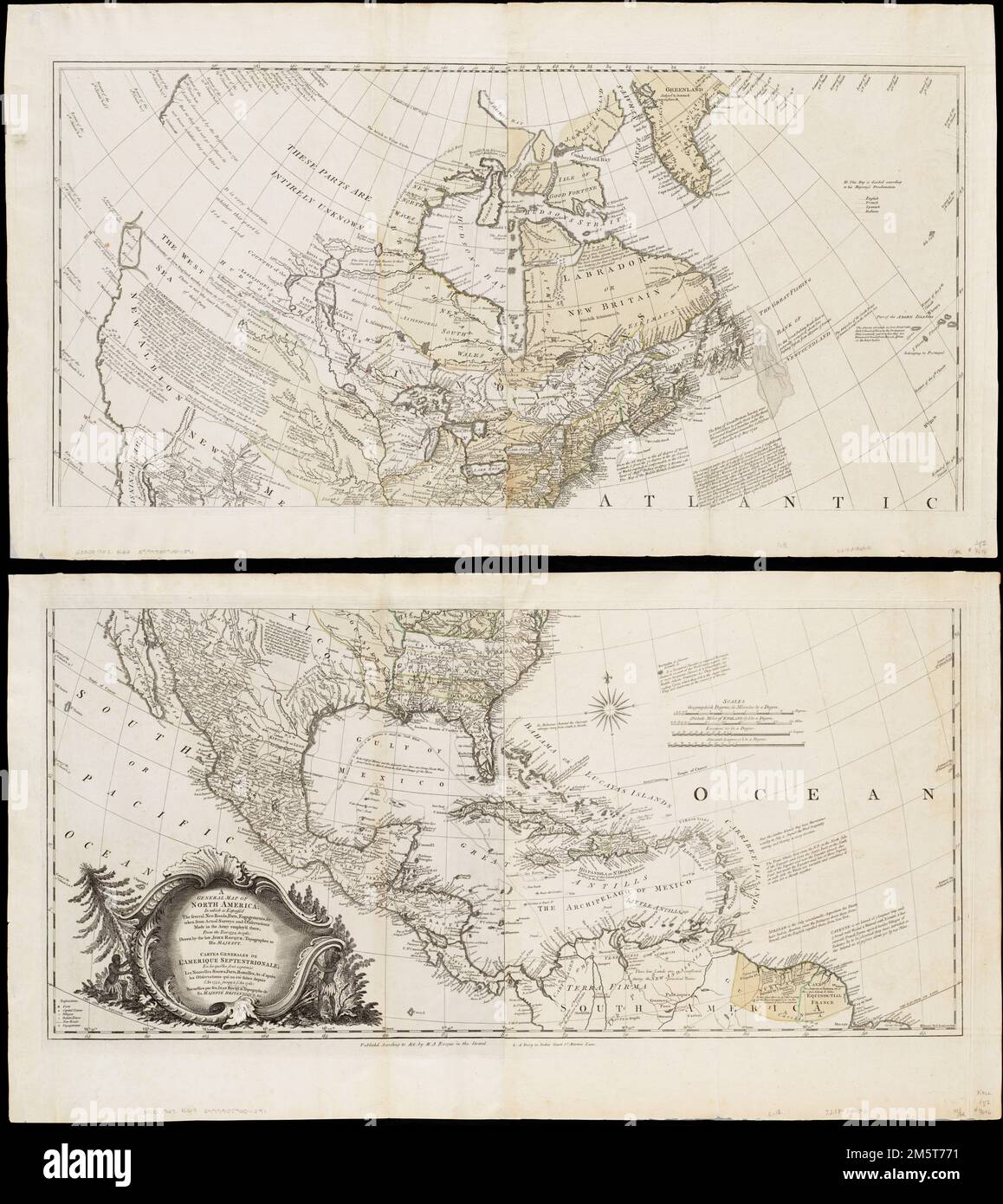 A general map of North America : in which is express'd the several new ...