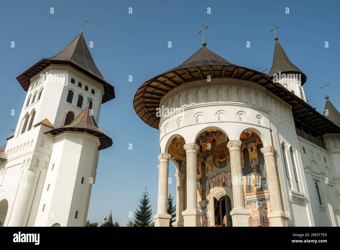 the Hadambu Monastery in romania Stock Photo - Alamy