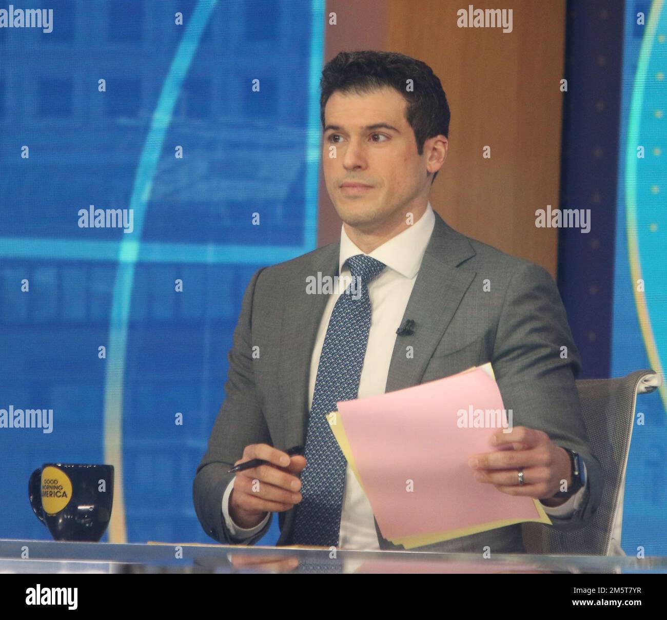 ‘Good Morning America’ Cast -PICTURED: Gio Benitez -LOCATION: New York ...