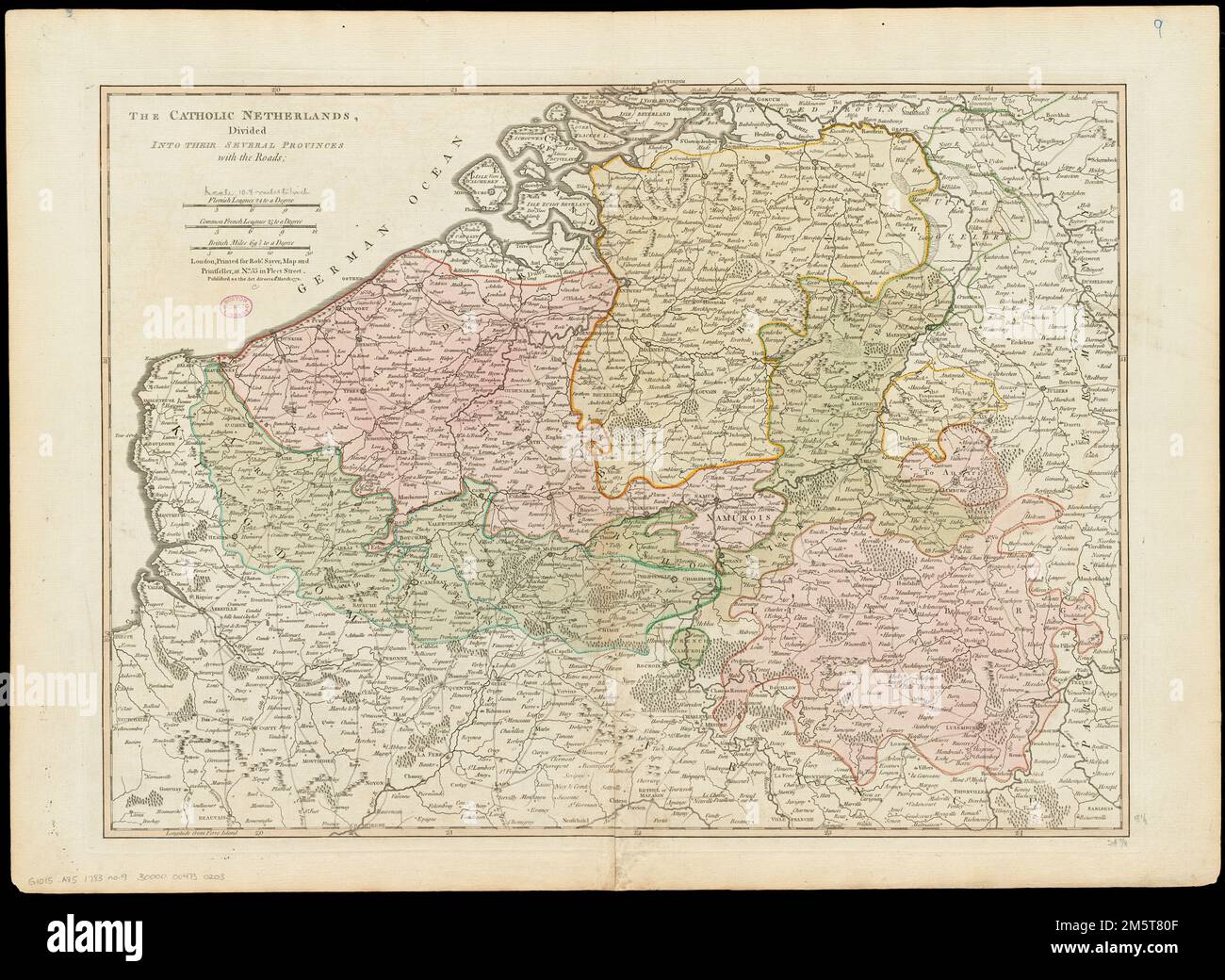 The Catholic Netherlands, divided into their several provinces with the ...