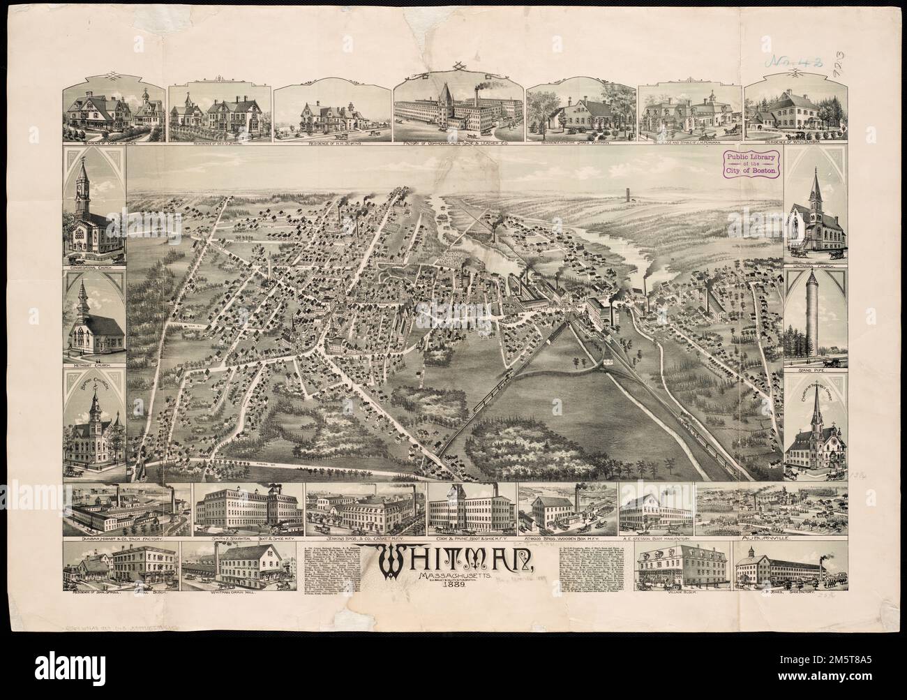 Whitman county map hi-res stock photography and images - Alamy