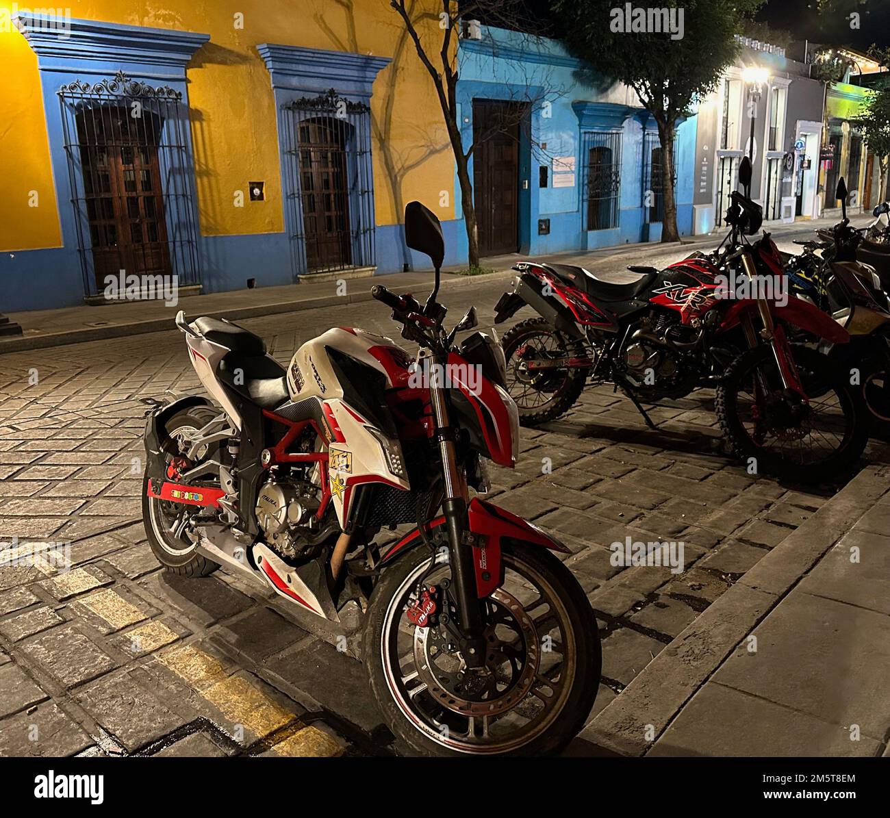 Oaxaca, Oaxaca, USA. 4th Dec, 2022. Colonial design and bright colors ...