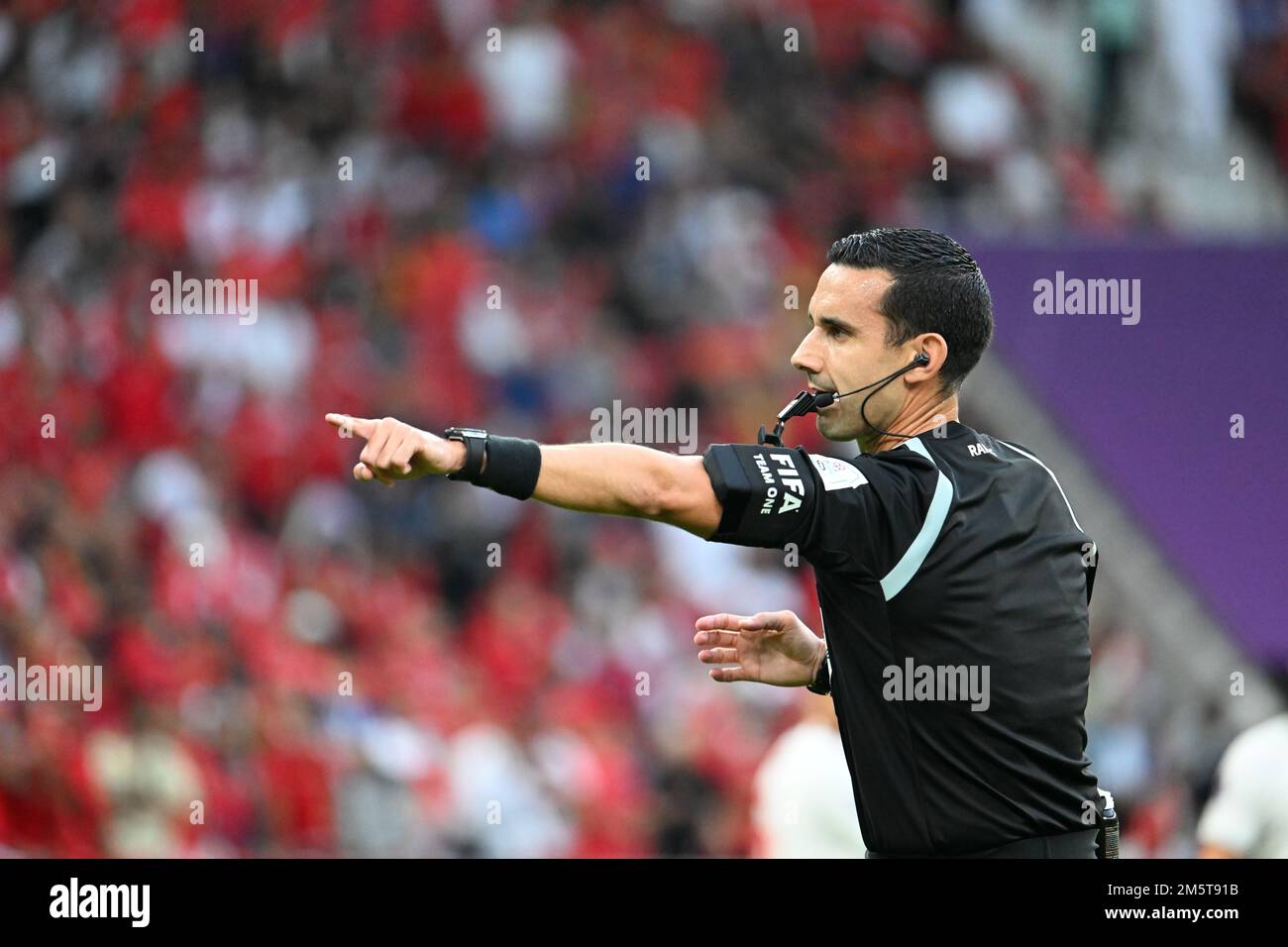 Cesar RAMOS (referee) in action during the FIFA 2022 World Cup group ...