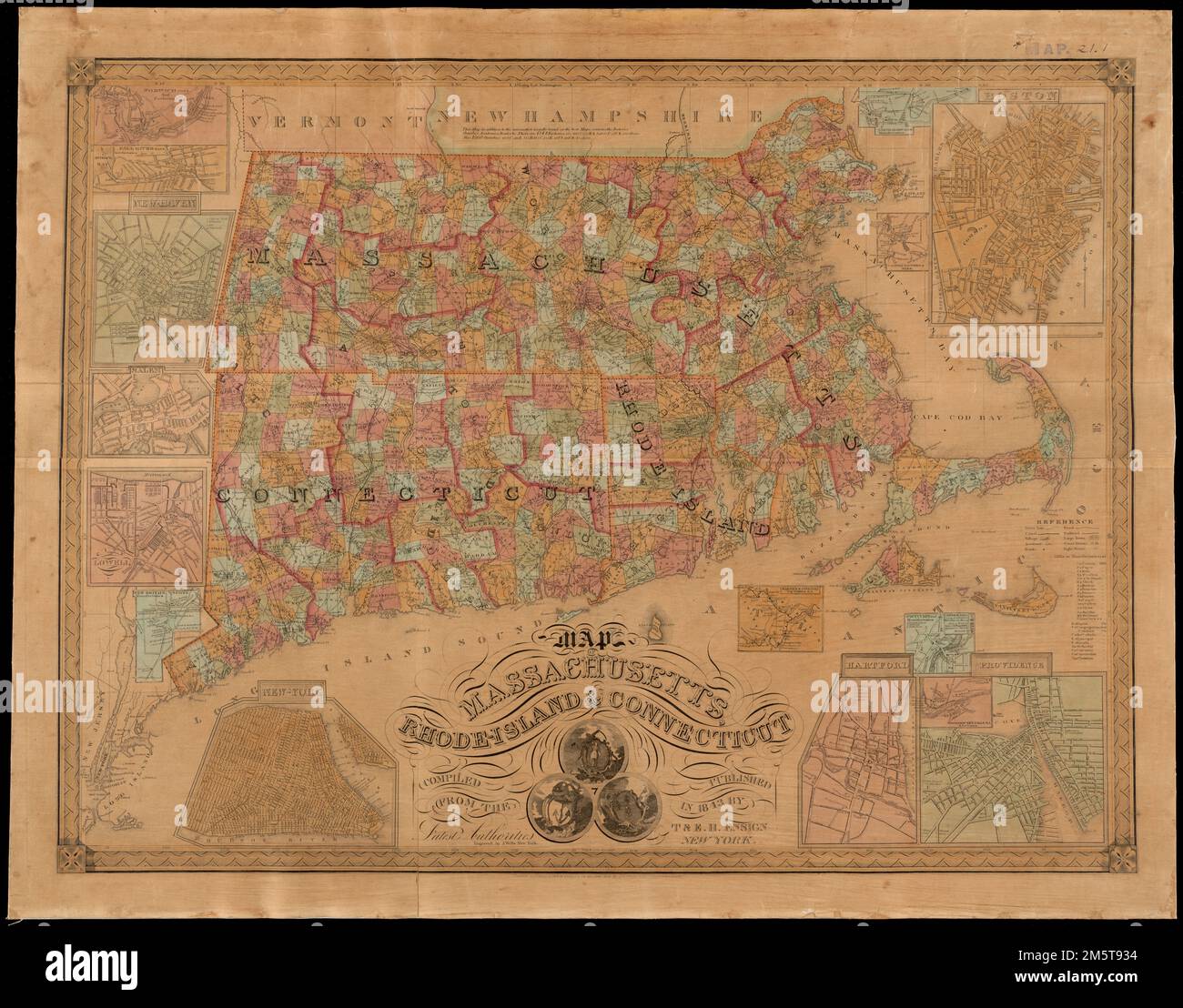 New providence island map hi-res stock photography and images - Alamy