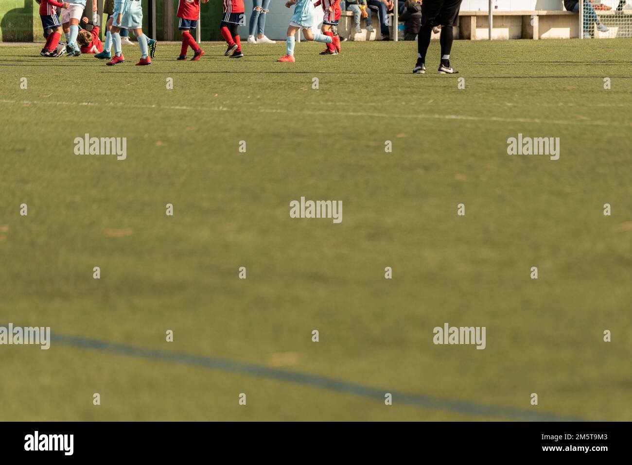children's football train game uniform Stock Photo - Alamy