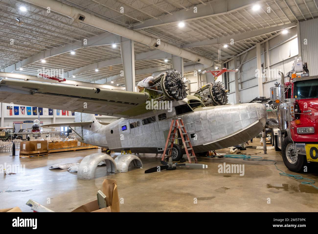 Aircraft Pavilion at USS ALABAMA Battleship Memorial Park in Mobil ...
