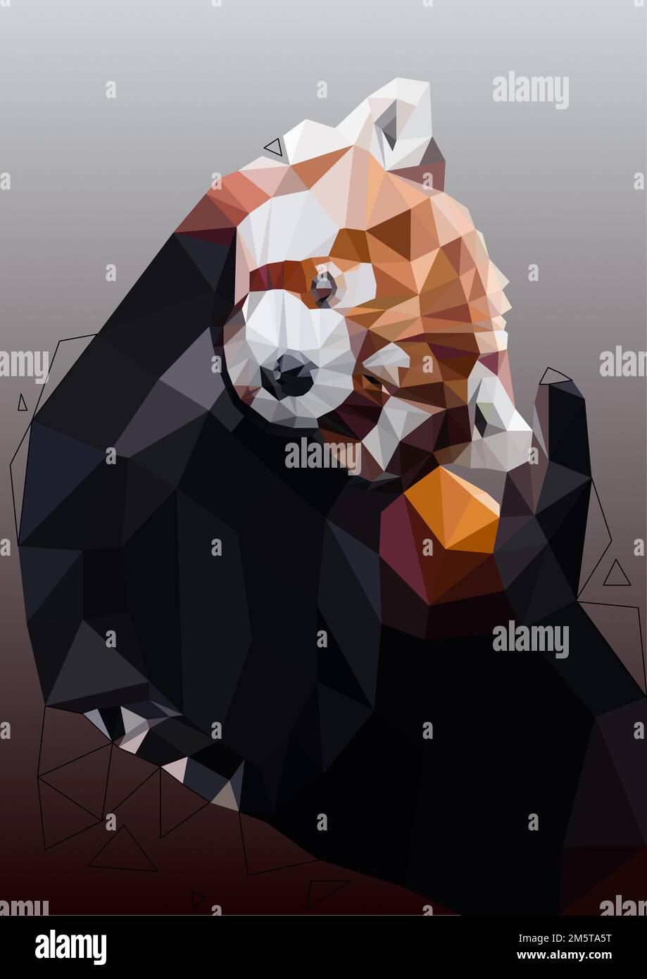Polygonal artwork hi-res stock photography and images - Alamy