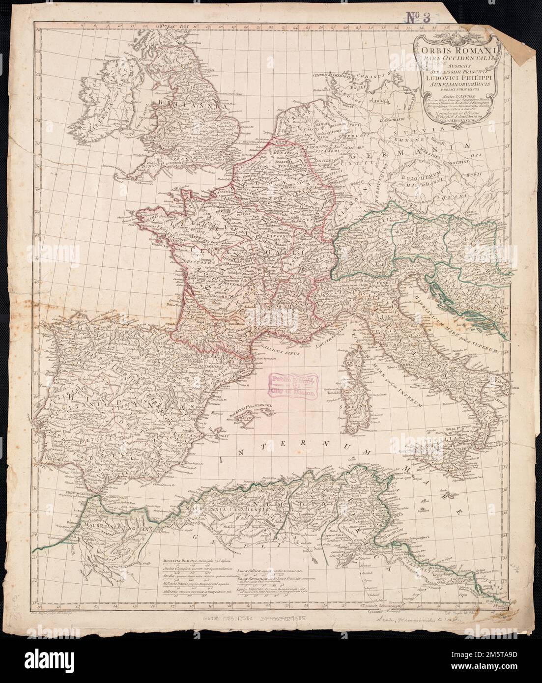 Orbis Romani pars occidentalis : auspiciis serenissimi principis ...