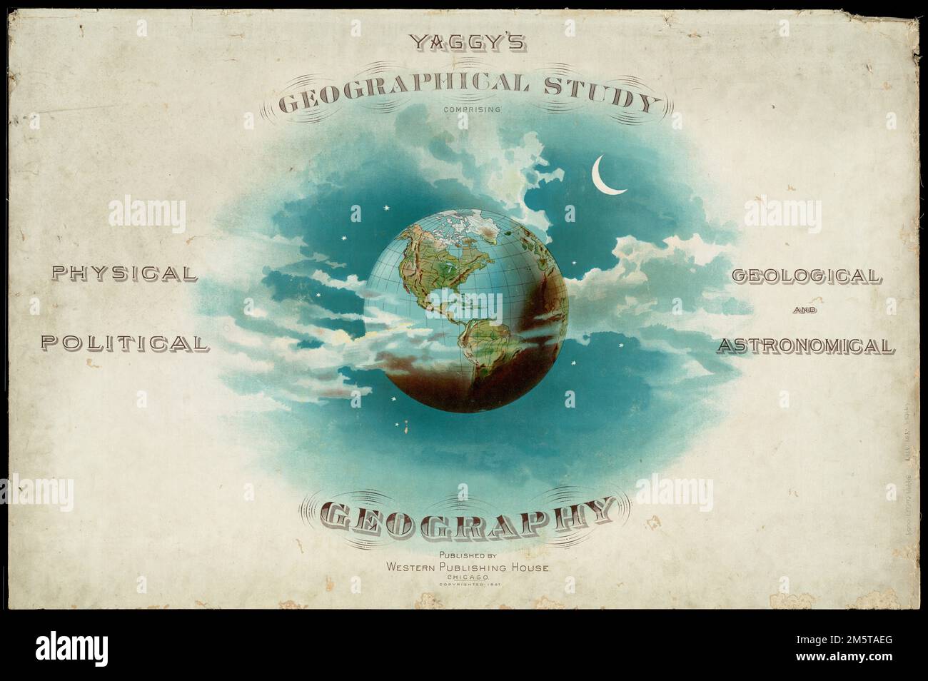 Yaggy's geographical study [title page] : comprising physical ...