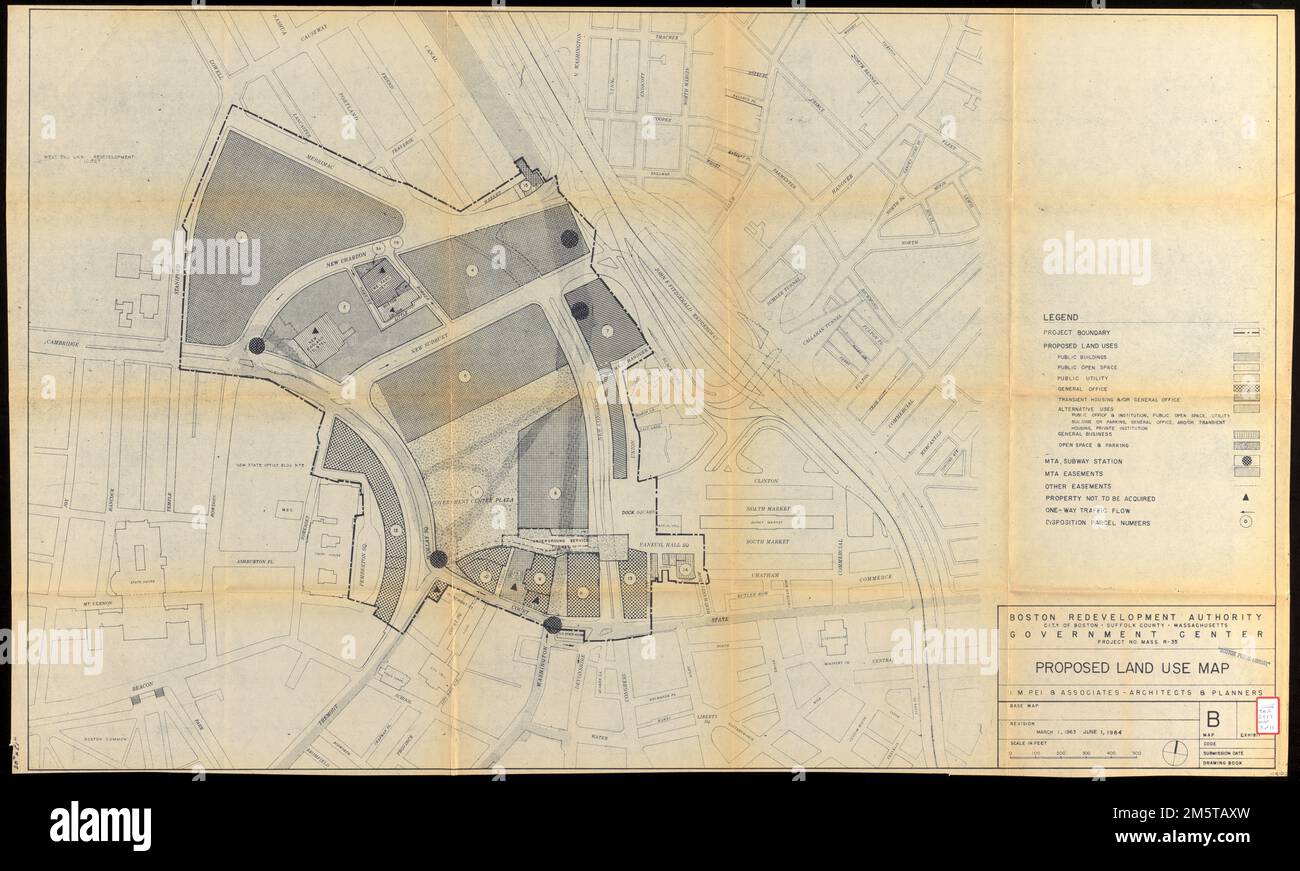 Government Center project no. Mass. r-35 : proposed land use map. Part ...