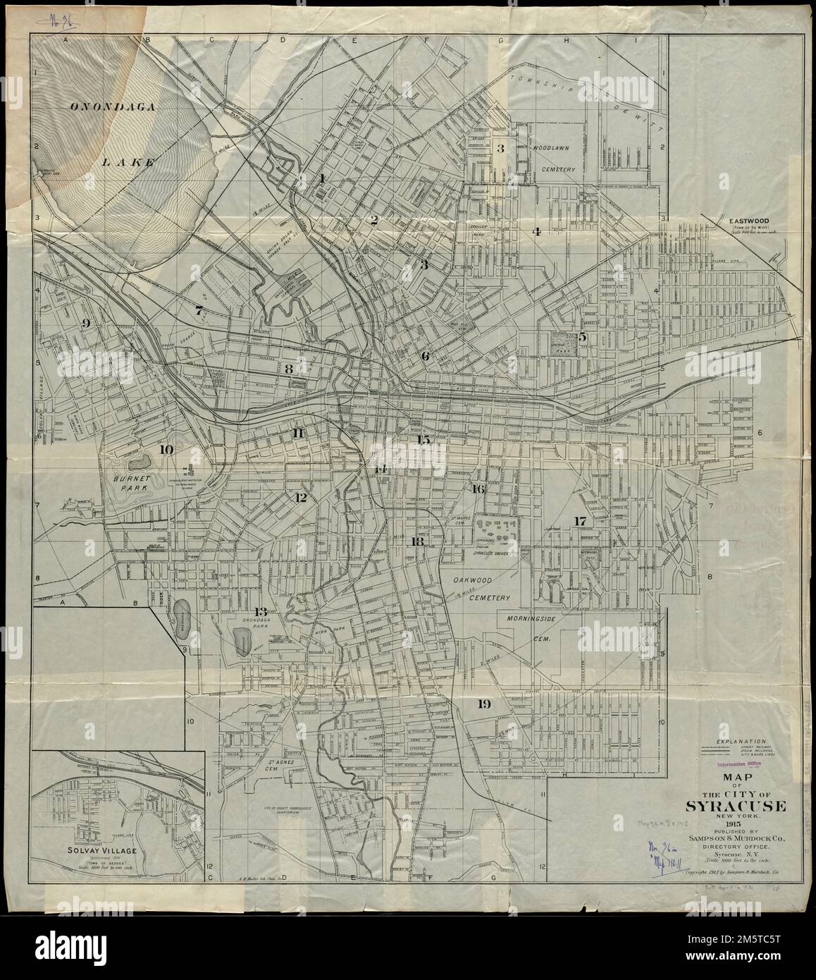 De witt county map hi-res stock photography and images - Alamy