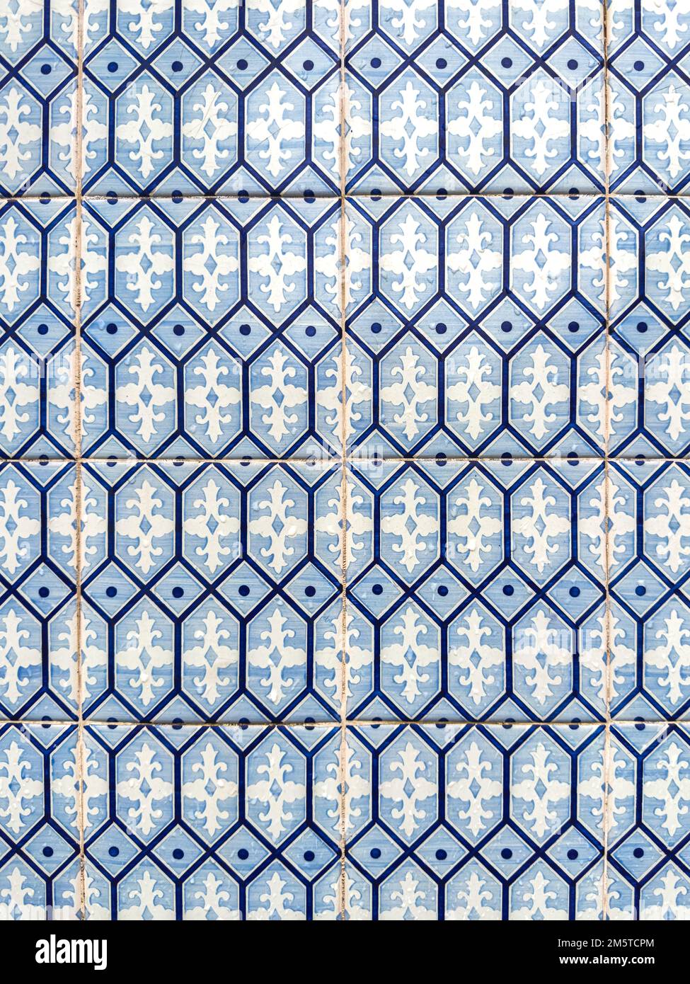 Traditional ornate portuguese decorative tiles azulejos Stock Photo - Alamy