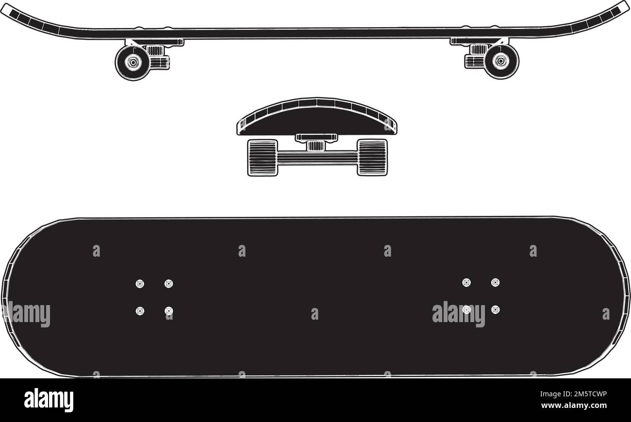 Skatepark vector vectors hi-res stock photography and images - Alamy