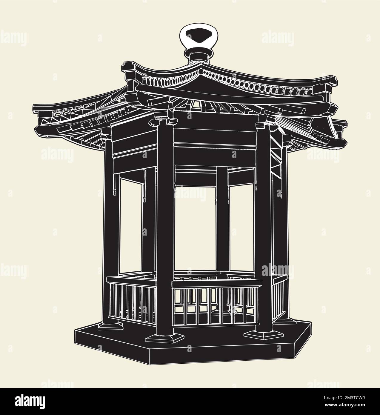 Pergola symbol hi-res stock photography and images - Alamy