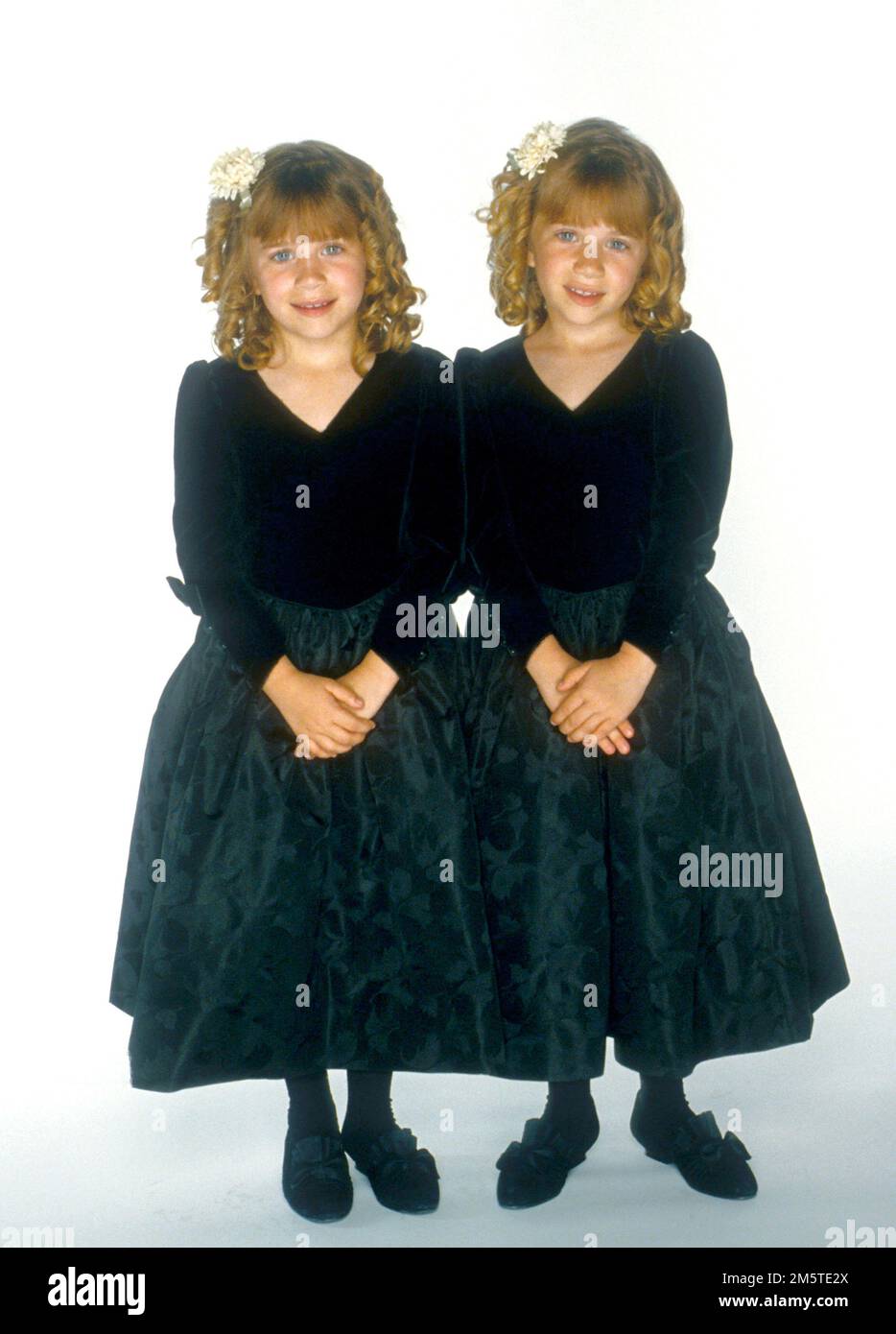 The Olsen Twins on the set of the taping of their Video in 1993 Credit ...