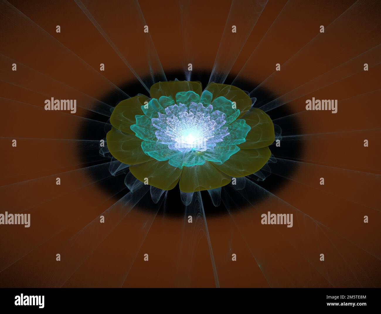 Imaginatory lush fractal texture image abstract background Stock Photo ...