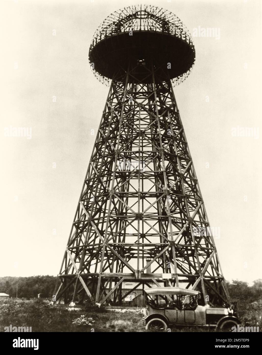 Nikola Tesla's Wardenclyffe Tower Stock Photo - Alamy
