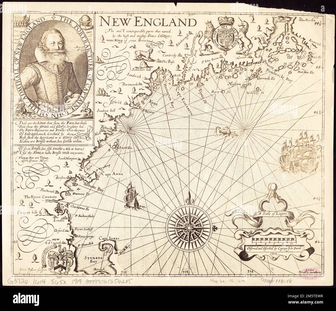 New England : the most remarqueable parts thus named by the high and ...