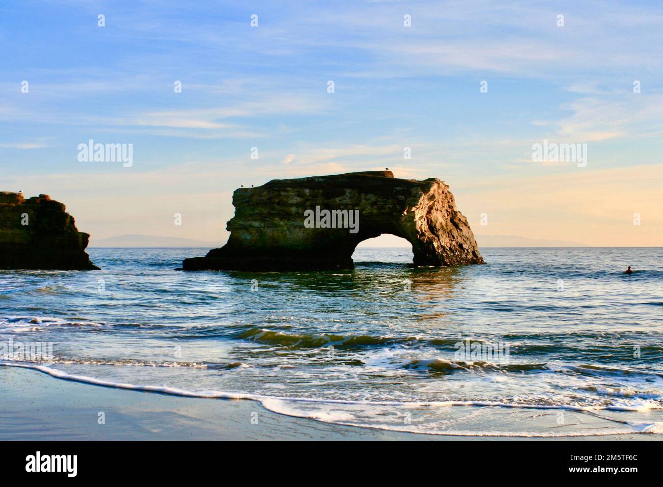 Natural Bridges Waves Stock Photo - Alamy