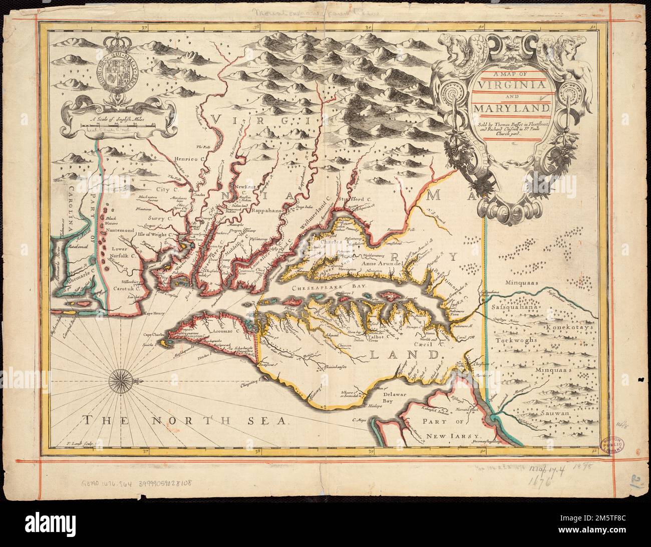 A map of Virginia and Maryland. Relief shown pictorially. Verso: The ...