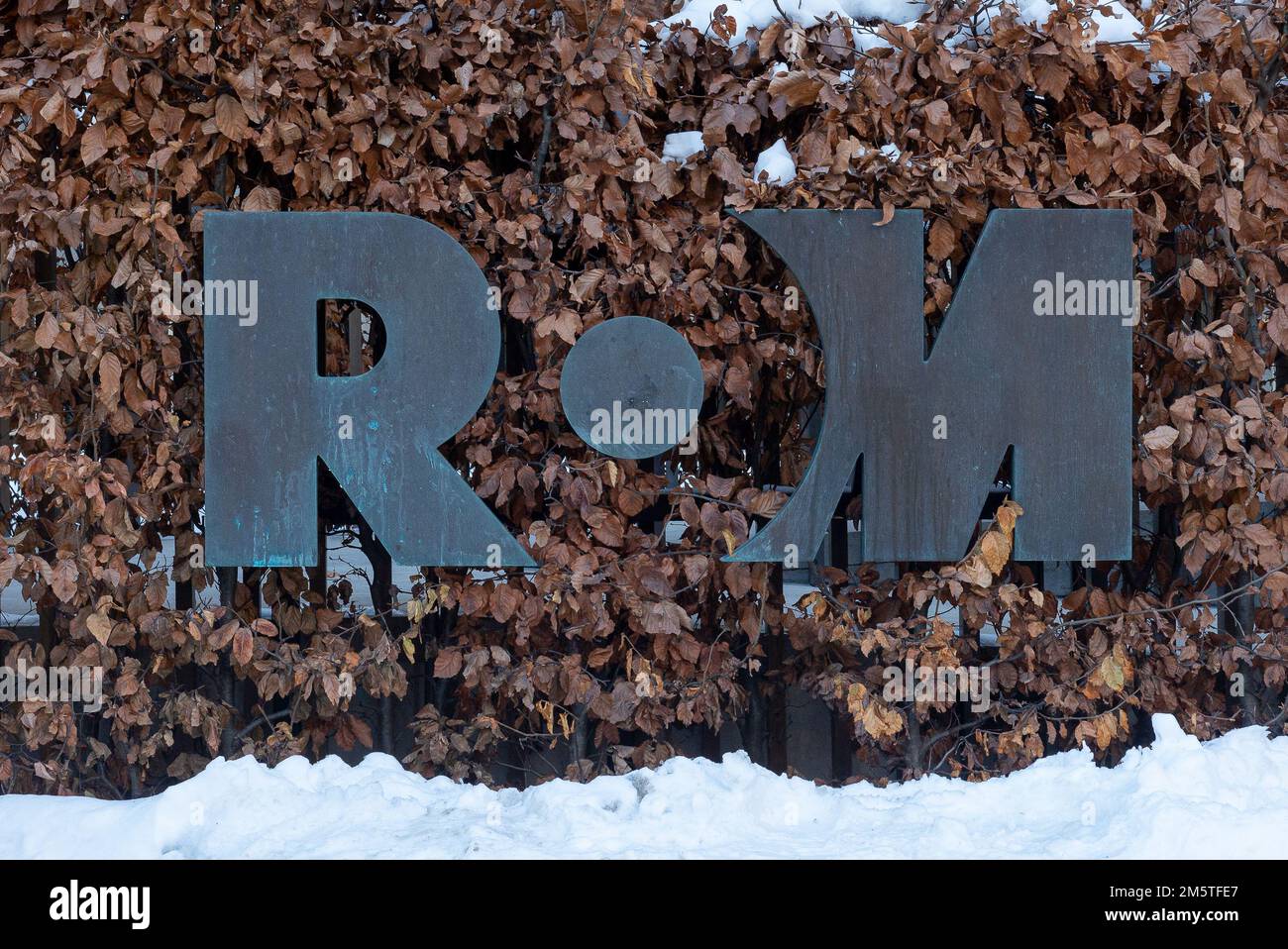 Royal ontario museum logo hi-res stock photography and images - Alamy