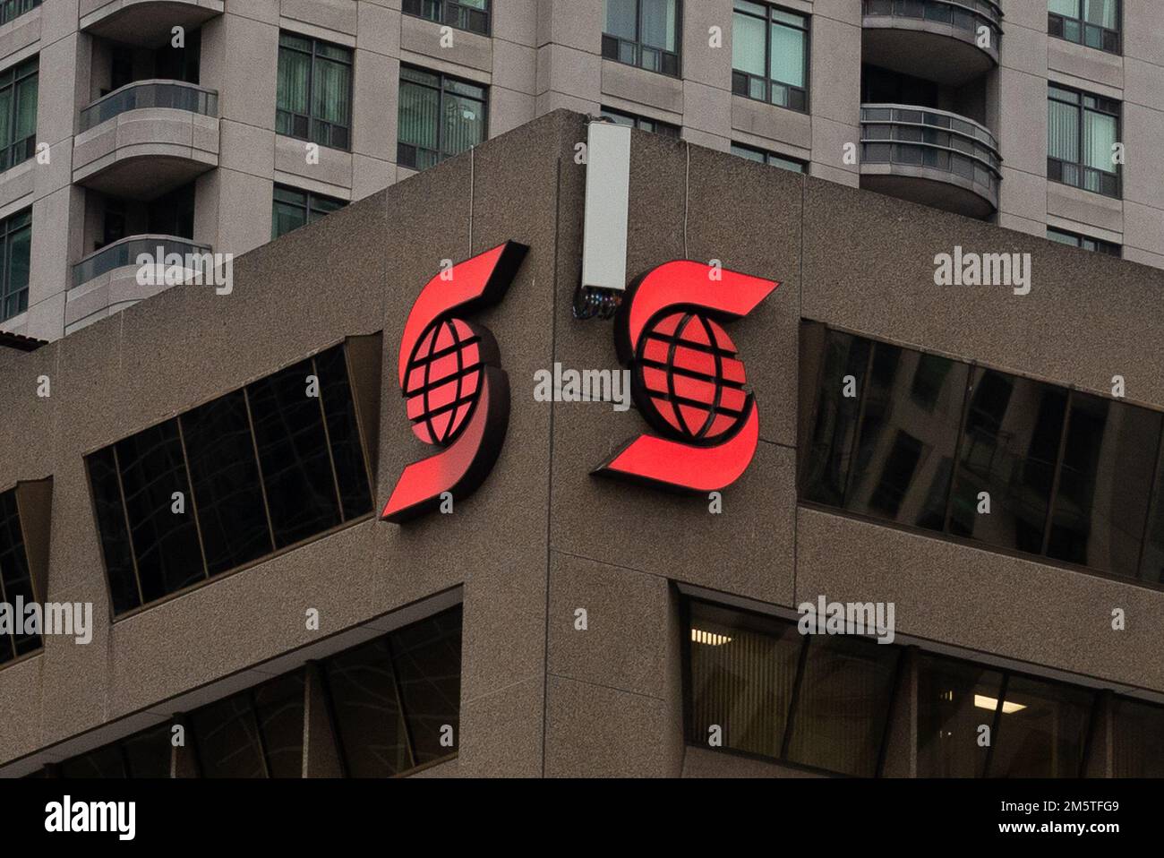 Toronto, ON, Canada – December 17, 2022: The logo and brand sign of ...