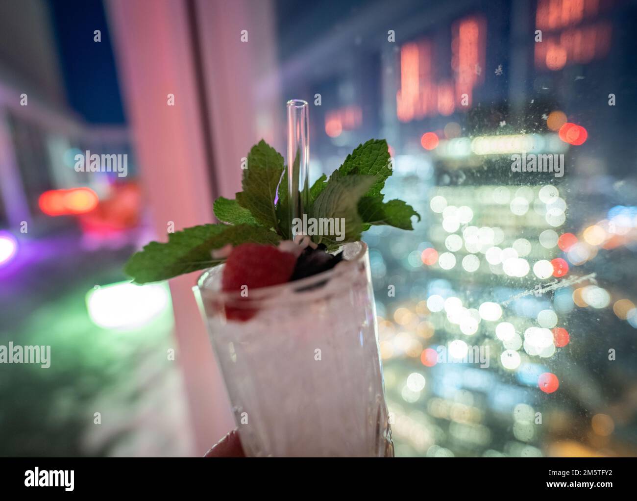 PRODUCTION - 15 December 2022, Hessen, Frankfurt/Main: The view from ...