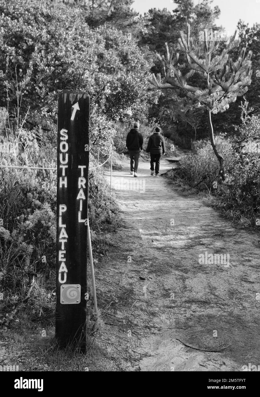 Walkers marker sign Black and White Stock Photos & Images - Alamy