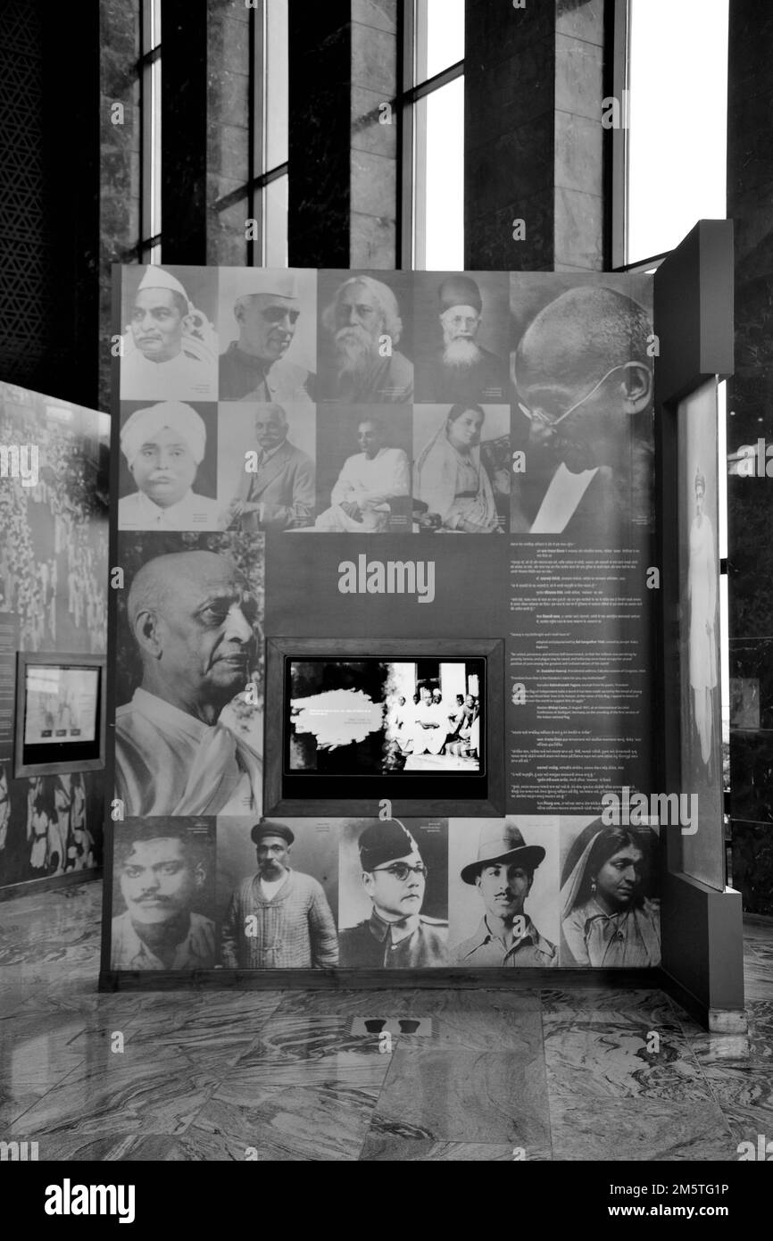 Statue Of Unity Museum, colossal statue of Vallabhbhai Patel, tallest ...